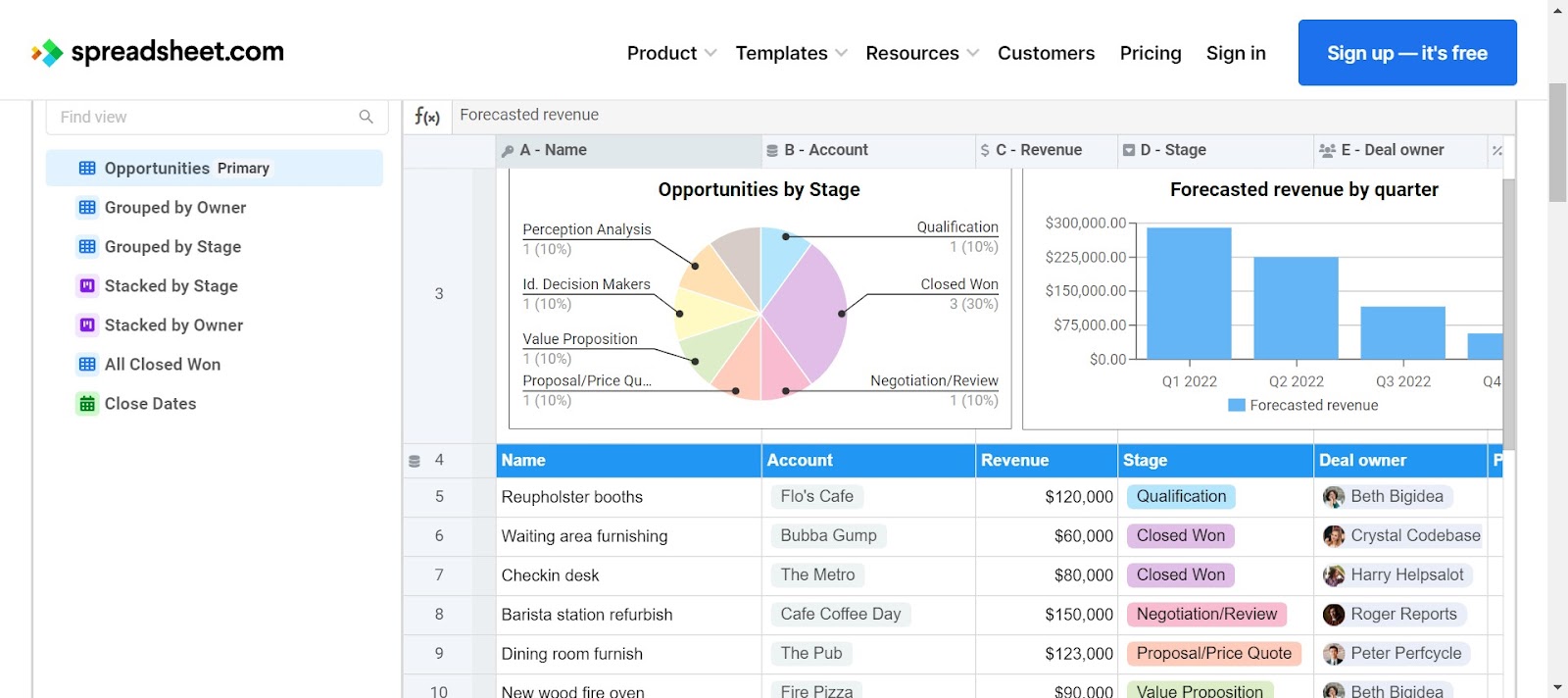 6 Best Spreadsheet CRM Alternatives To Scale Your Business - Sales CRM ...