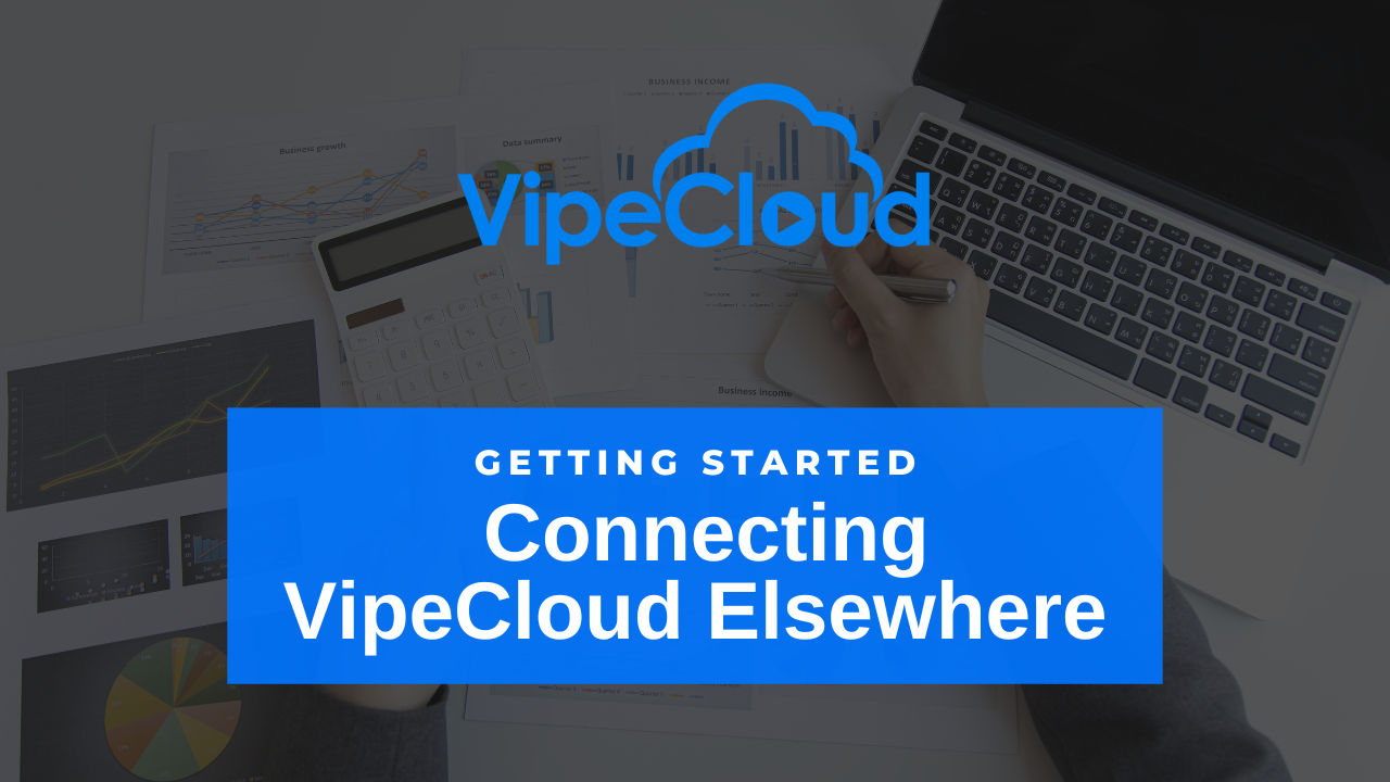 Connecting VipeCloud Elsewhere - Sales CRM, Marketing, Social, All-In-One