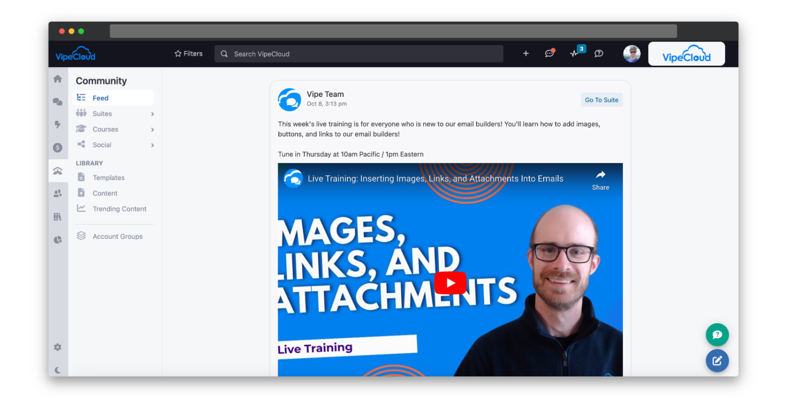 VipeCloud: Sales CRM, Marketing Suite, Social, All-In-One